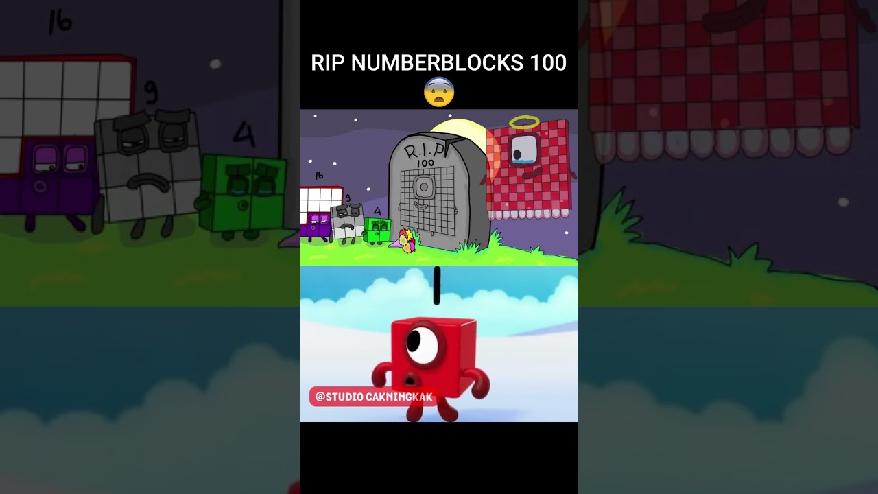 RIP NUMBERBLOCKS 100 #shorts