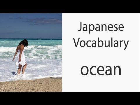 How to say "Ocean" in Japanese