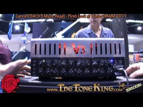Carvin V3M 3 Channel All Tube Micro Head - ranked #222 in Guitar ...