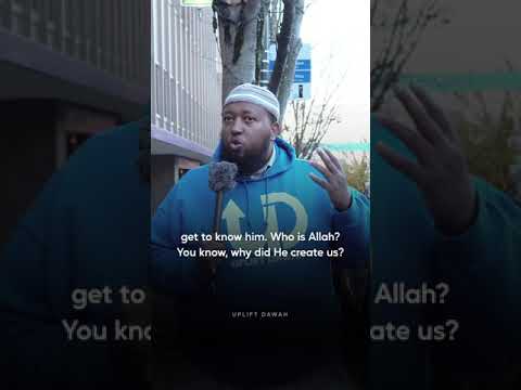 The TRUE purpose of life #purpose #islam #streetdawah