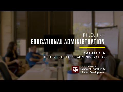 Graduate Program: Higher Education Administration