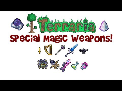 Steam Community :: Video :: Special Terraria Magic Weapons Guide! (Mage ...
