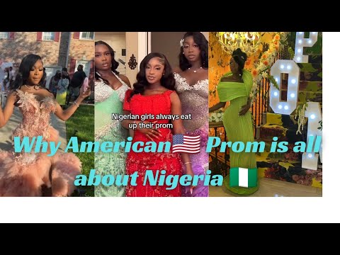 AMERICAN 🇺🇲 TEENS CHOOSES NIGERIAN 🇳🇬 DESIGNS OVER AMERICAN DESIGNS. #nigeria #prom #fashion #usa