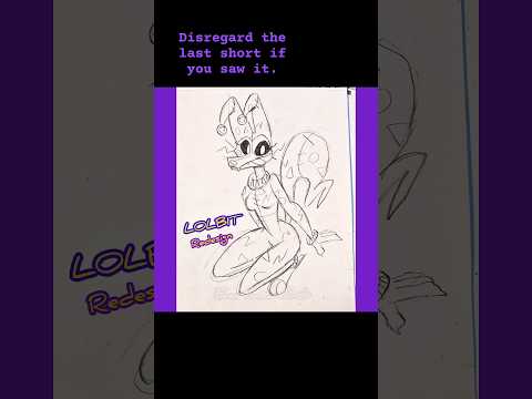 LOLBIT Redesign #fnaf #fivenightsatfreddys #ytshorts #music #fyp #tiktok #art #fanart #drawing