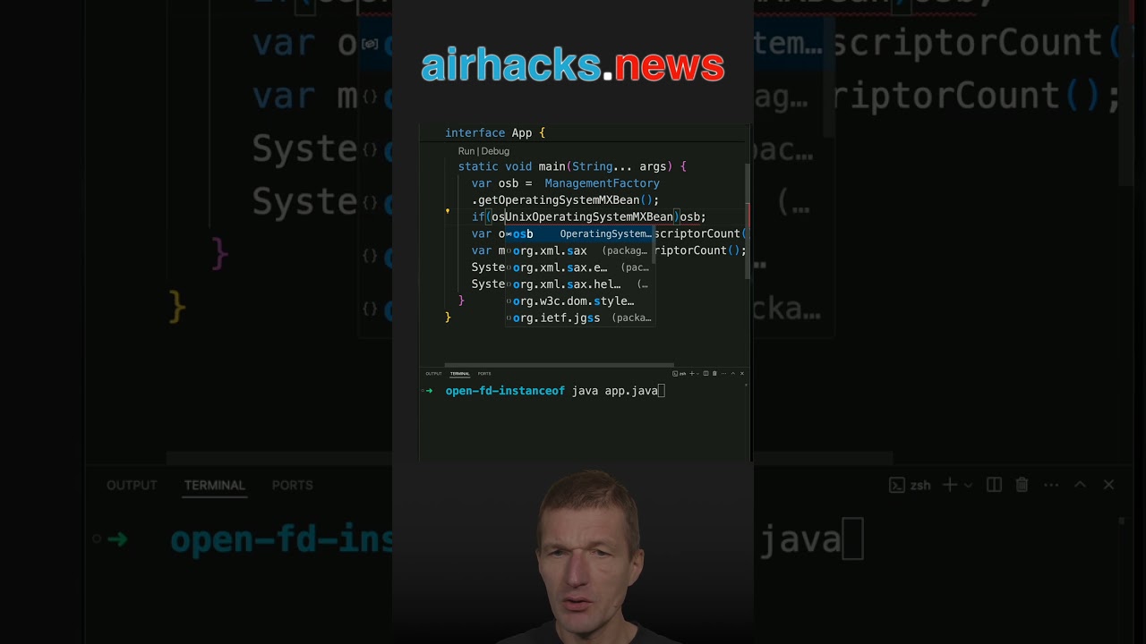 From An Ugly Cast to Pattern Matching for instanceof #java #shorts #coding #airhacks