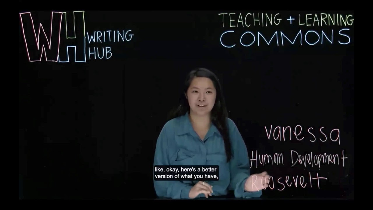 Writing Hub Workshop: What is the Writing Hub and future workshops