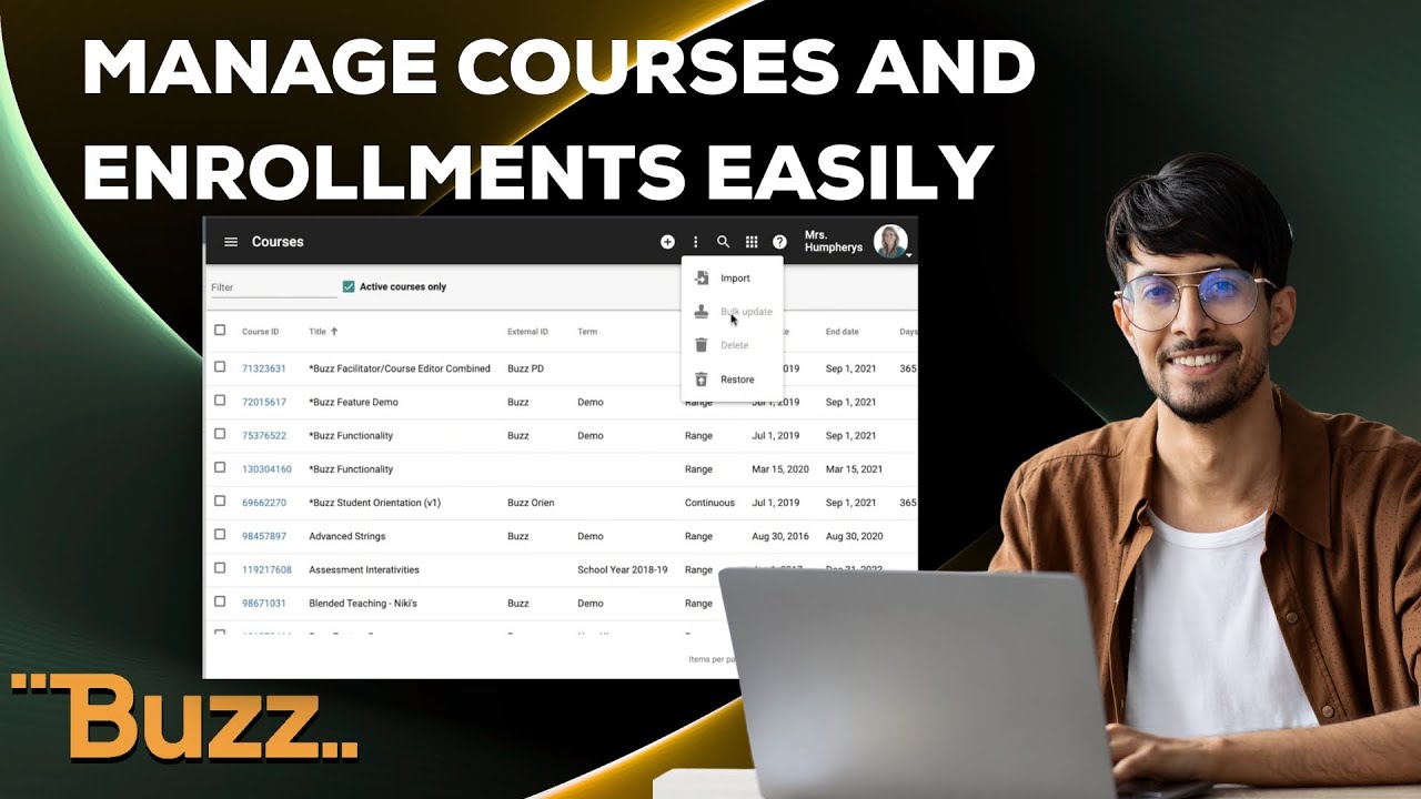 How to Add & Manage Enrollments in Buzz: Get Your Courses Set Up Fast!