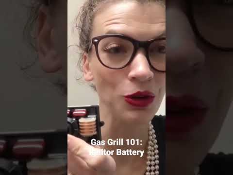 Battery on your gas grill❔🤓💋 #grill #repair #diy #grillparts #grillpartssearch