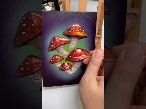this mushroom is extremely poisonous π #art #painting #clay #artist #mixedmartialarts