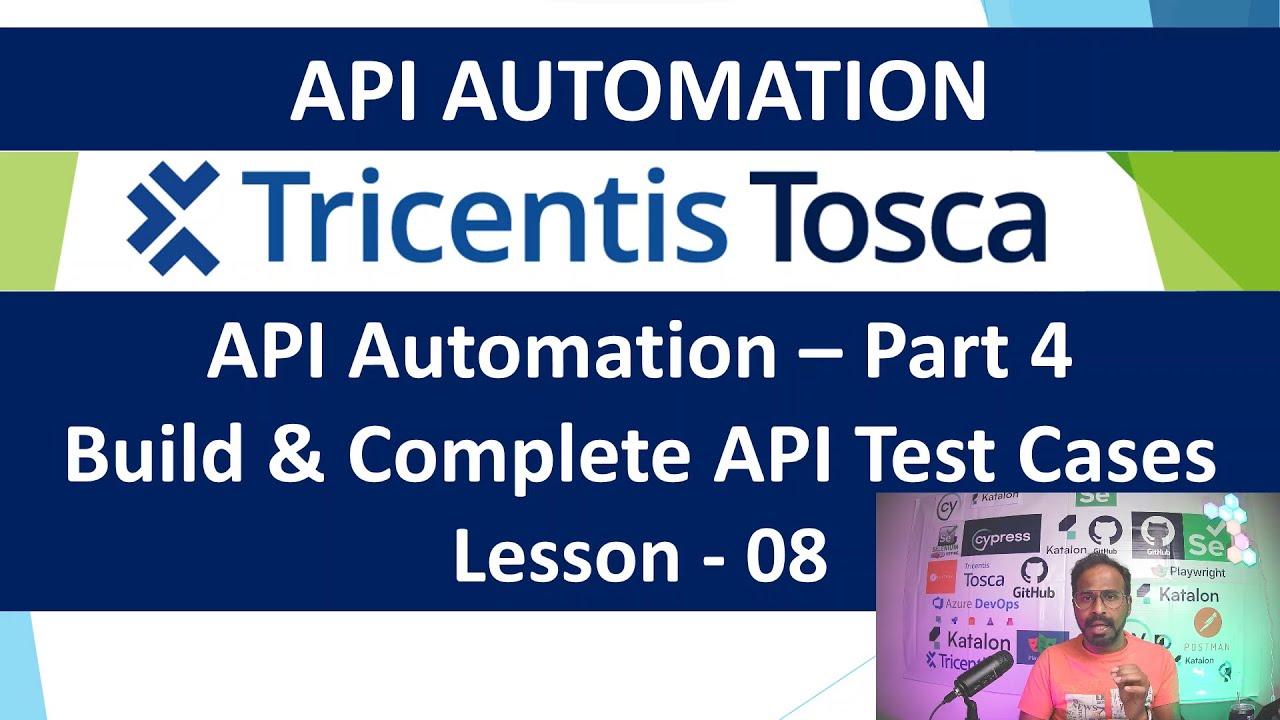 Tosca API Automation - Lesson 08 | Build API Test Cases | Complete API Test Automation