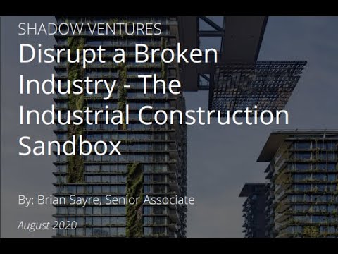 Investing in Industrialized Construction