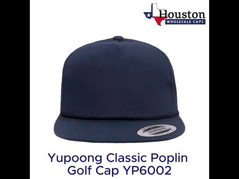 Yupoong Classic Poplin Golf Cap YP6002 #viral #trending #customcaps #customtruckerhat #caps