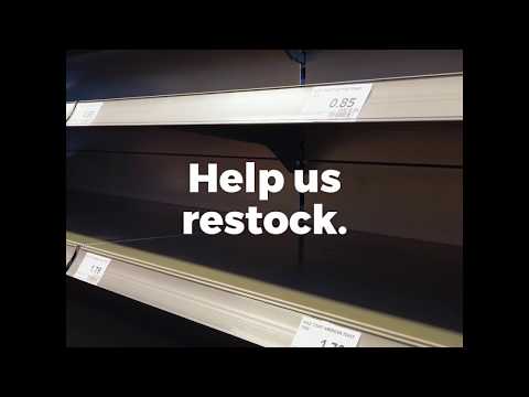 Donate blood today - #EmptyShelves