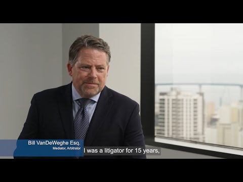 Bill VanDeWeghe, Esq. | JAMS Mediator and Arbitrator