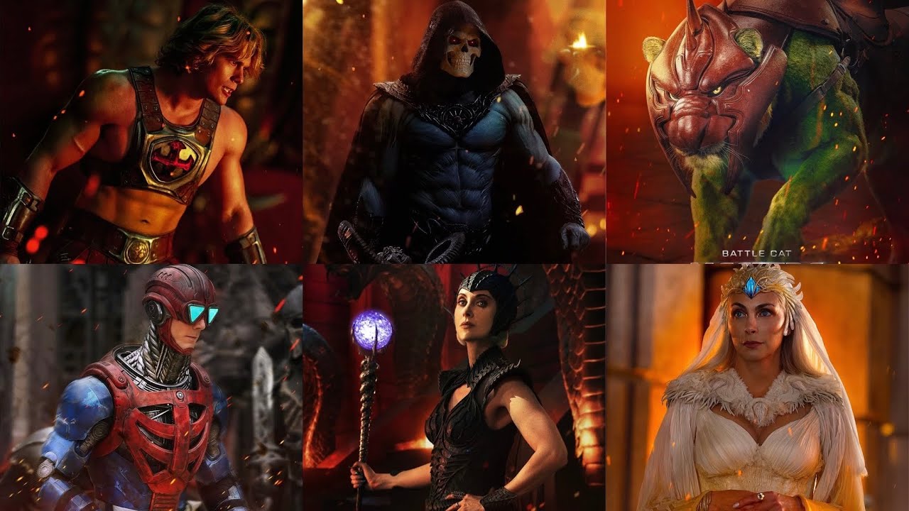 New Masters of the Universe Movie character posters revealed 
