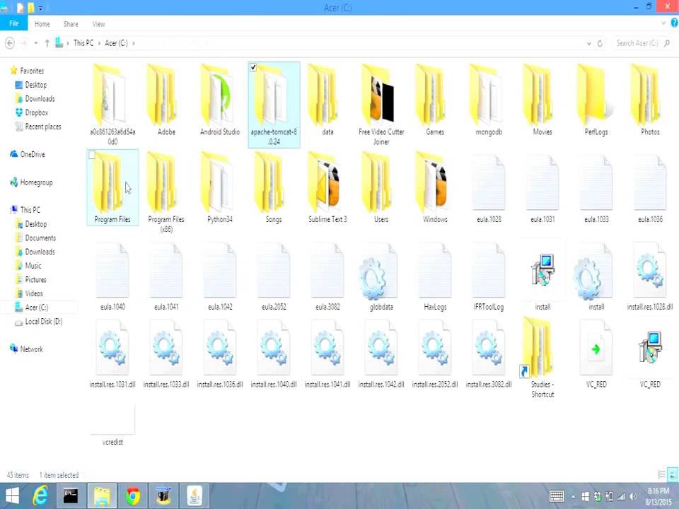 Servlet Hello-World Program using Tomcat, java, xml, cmd