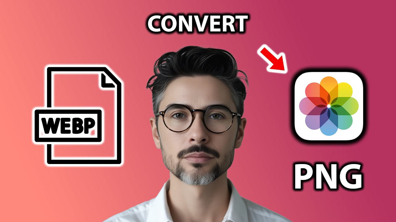 How To Convert WEBP File to PNG File For FREE - Full Tutorial