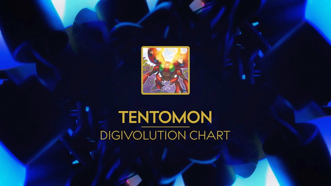 TENTOMON Digivolution Chart / Evolution Line - The Digimentalist