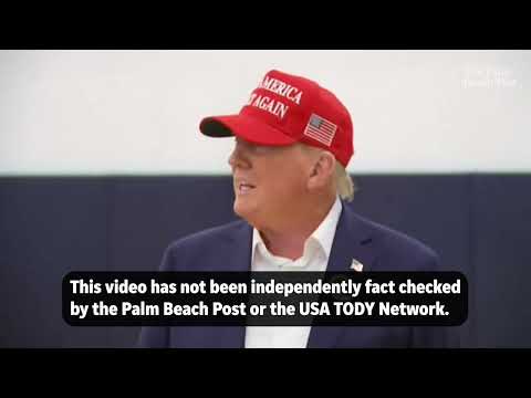 As Donald Trump votes in 2024 Election, he says he feels 'very confident'