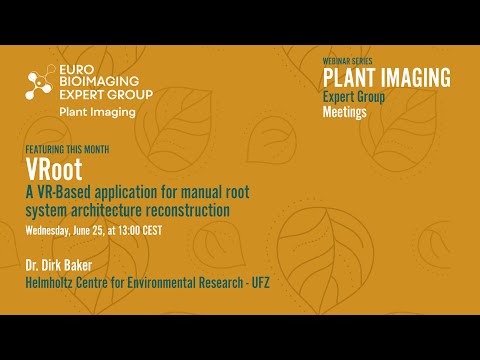 Plant Imaging Expert Group: VRoot, a tool for manual root system architecture reconstruction