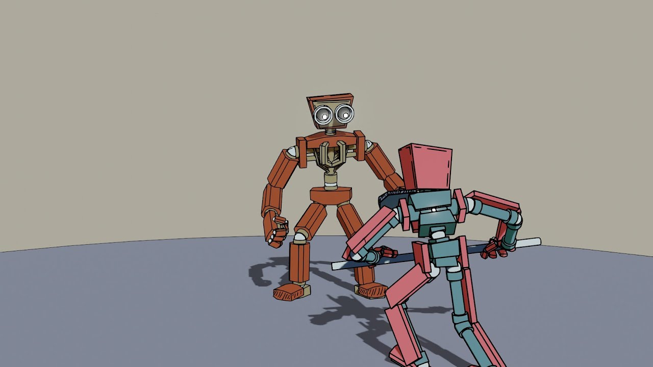 Choppy Fight Test Animation