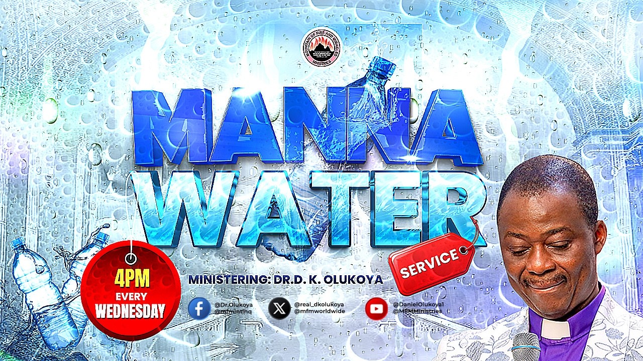 MFM MANNA WATER 01-04-2026   DR D.K. OLUKOYA