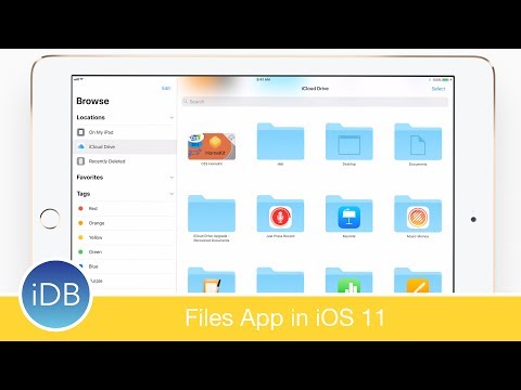 Hands On with the Files App in iOS 11