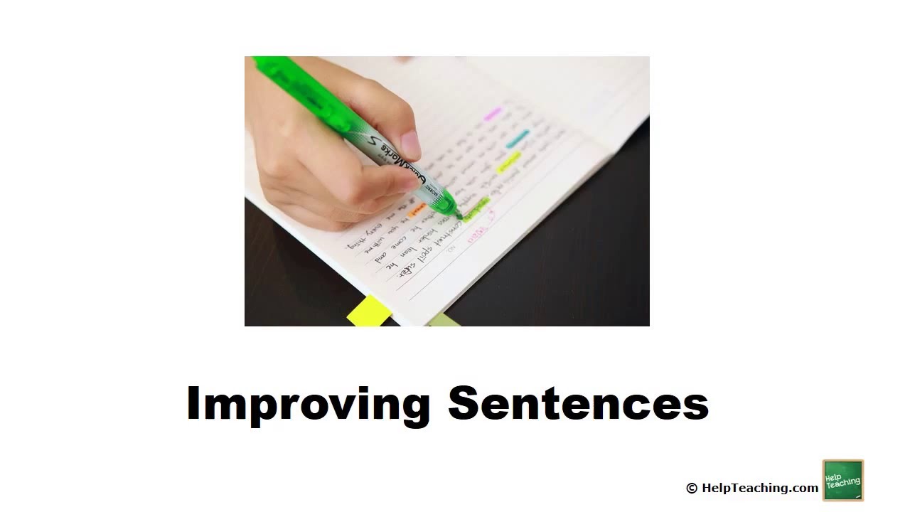 SAT Lesson: Improving Sentences