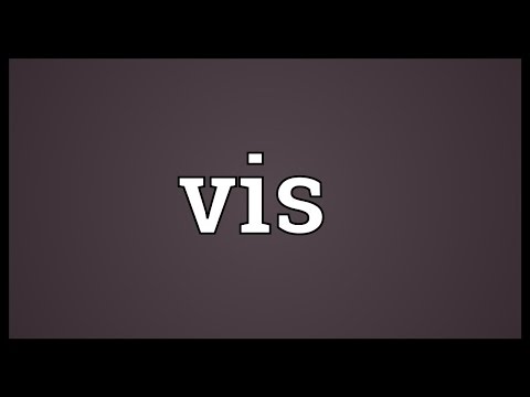 Vis Meaning