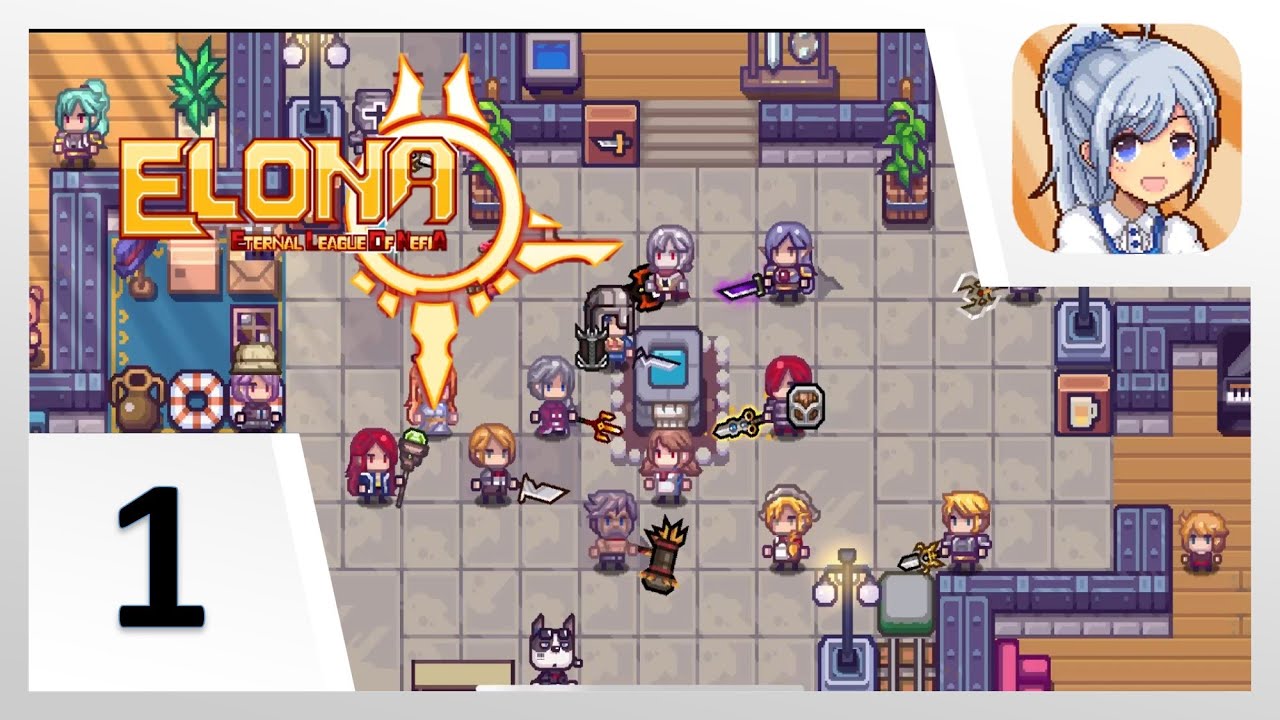 ELONA MOBILE Gameplay Walkthrough Part 1 - Tutorial (iOS, Android)