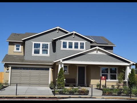 Tracy California: Residence Six - 4-5 Bedrooms - Two Story, Modern Look.