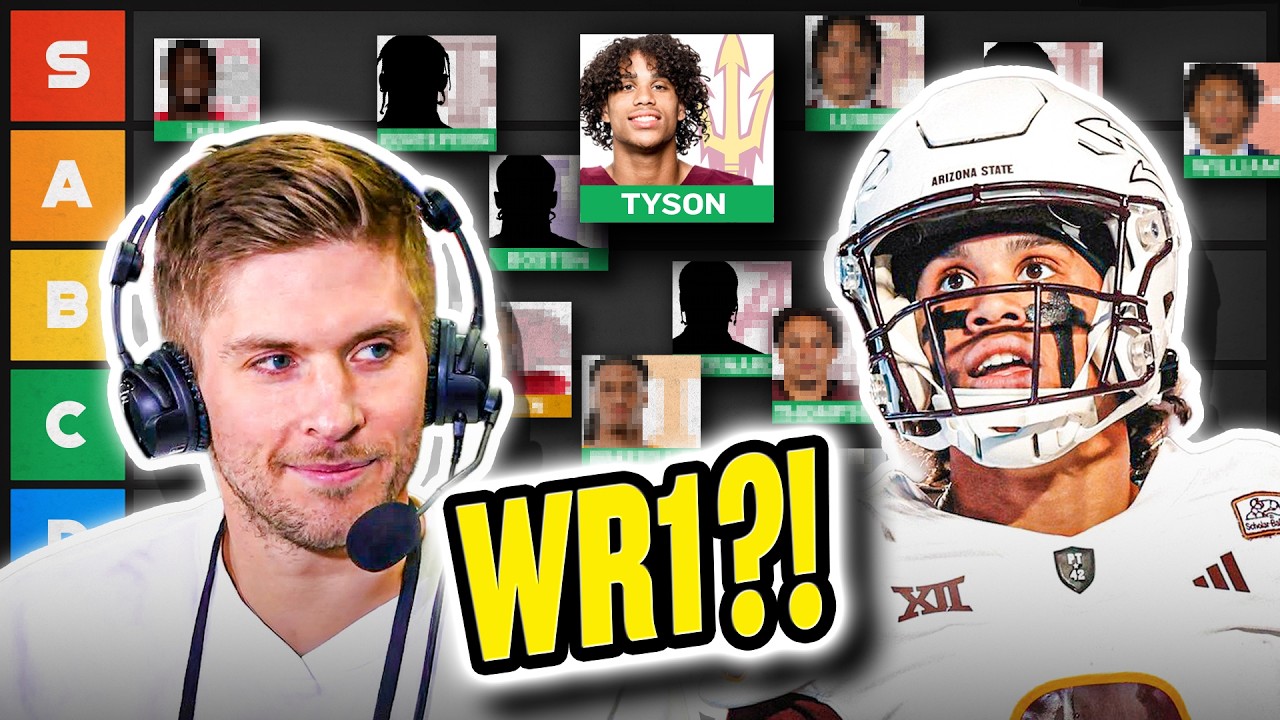 2026 NFL Draft WR Tier List w/ Mike Renner