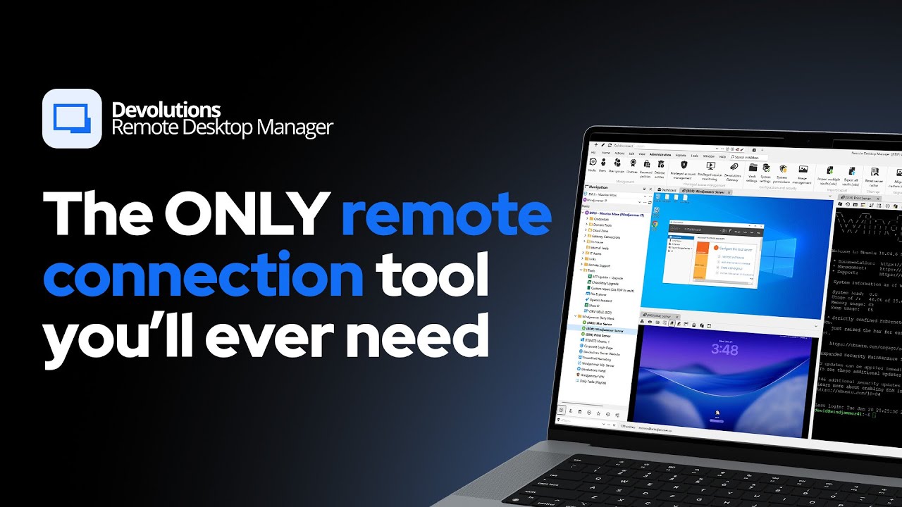 Devolutions RDM: Your solution for remote desktop management and IT operations