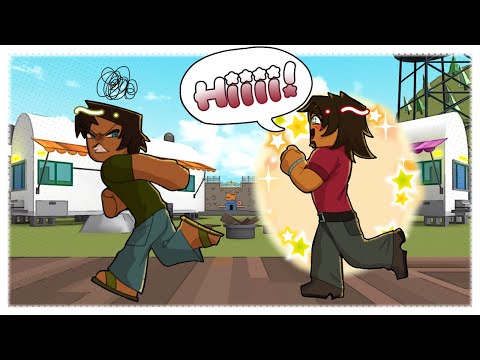 Annoying people in total roblox drama with a character soundboard