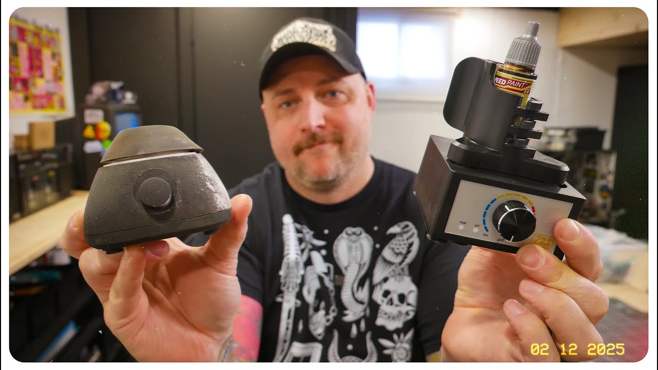 I bought a better low budget vortex paint mixer