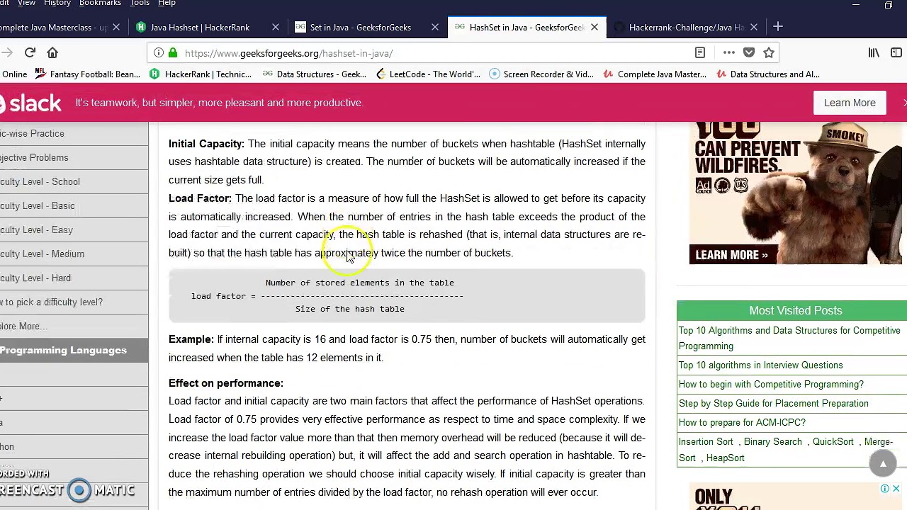 Java HashSet Coding Walkthru   HackerRank