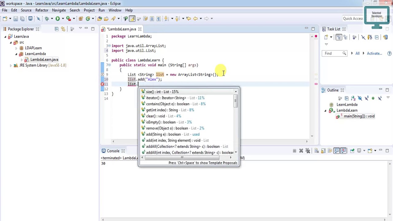 Lambda Expression Program Example Foreach Loop-5