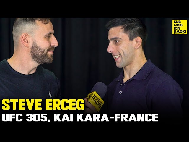 Steve Erceg previews UFC 305 fight against "dangerous" Kai Kara-France ...