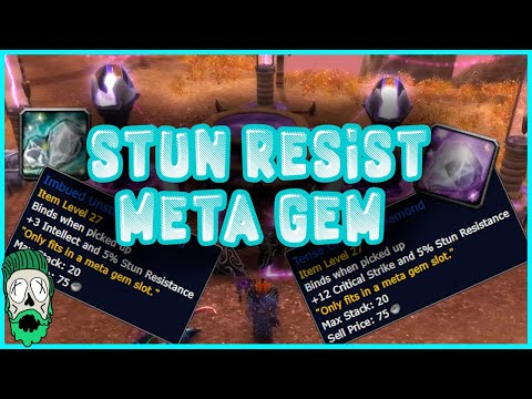 5% Stun Resist Meta Gem | 20s Guides | Shadowlands Twinking.