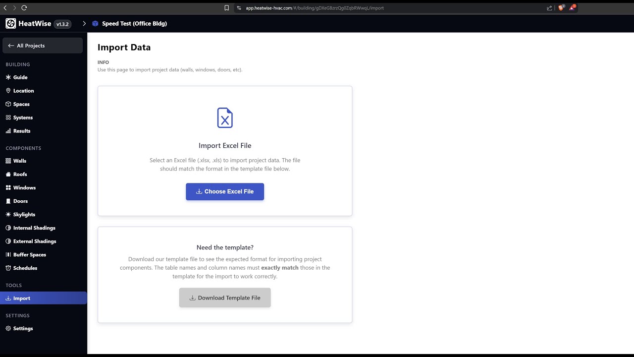 Import Project Data Tutorial
