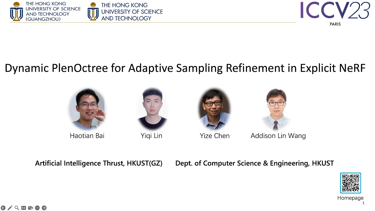 [Iccv2023] Dynamic PlenOctree for Adaptive Sampling Refinement in Explicit NeRF