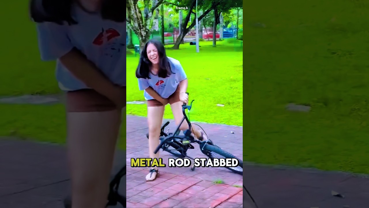 Thief Gets What She Deserves | Bike Seat Trap Backfires! | #short #shortvideos