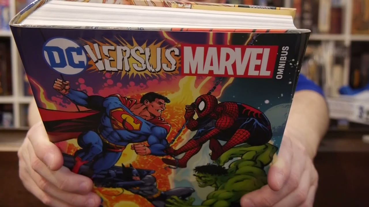Holiday Gift Guide: The DC Versus Marvel Omnibus covers some classic comics for comic fans!