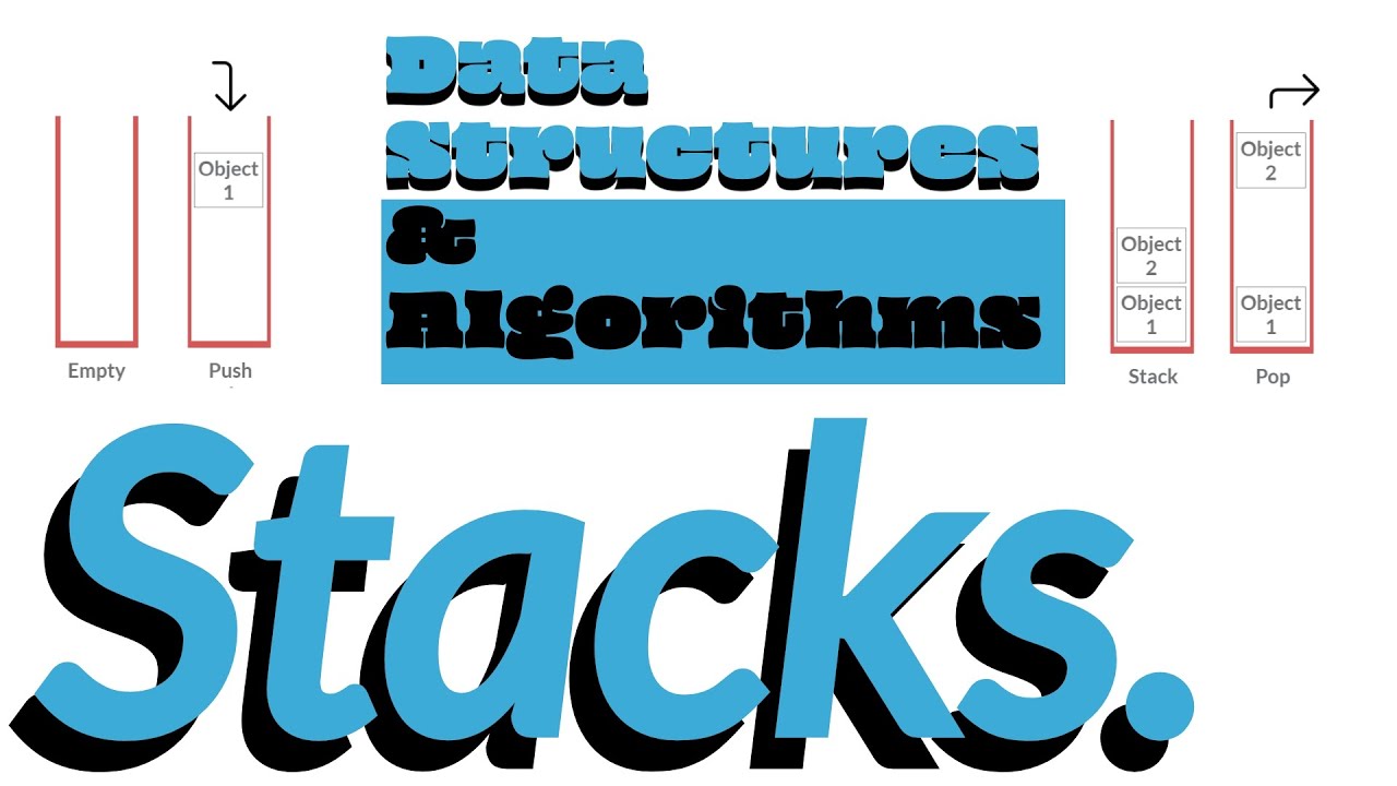 Stacks  | Data Structures and Algorithms | Animation + Python code
