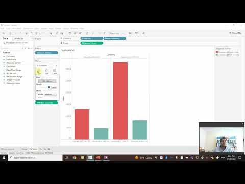 Measures of Variation – Range, Variance, and Standard Deviation on Tableau
