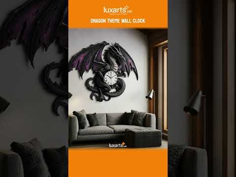 Dragon Wall Clock | Bespoke, Artistic Wall Clocks for Your Home