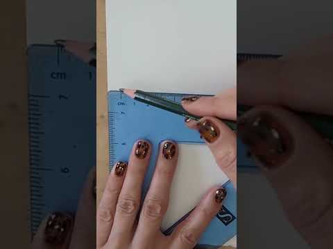 You CAN Draw A Straight Line! (without it looking like you used a ruler)