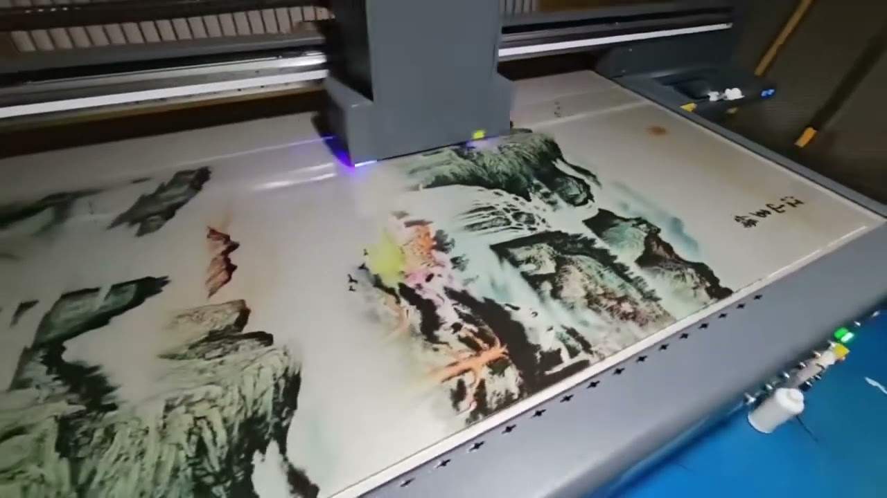We can also print Chinese landscape paintings perfectly. 😋
