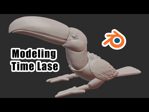 🐦 Toucan Articulated Figure・ STL File for 3D printing・Cults