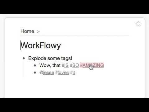 Easily remove tags by EXPLODING THEM!!!!! – Workflowy